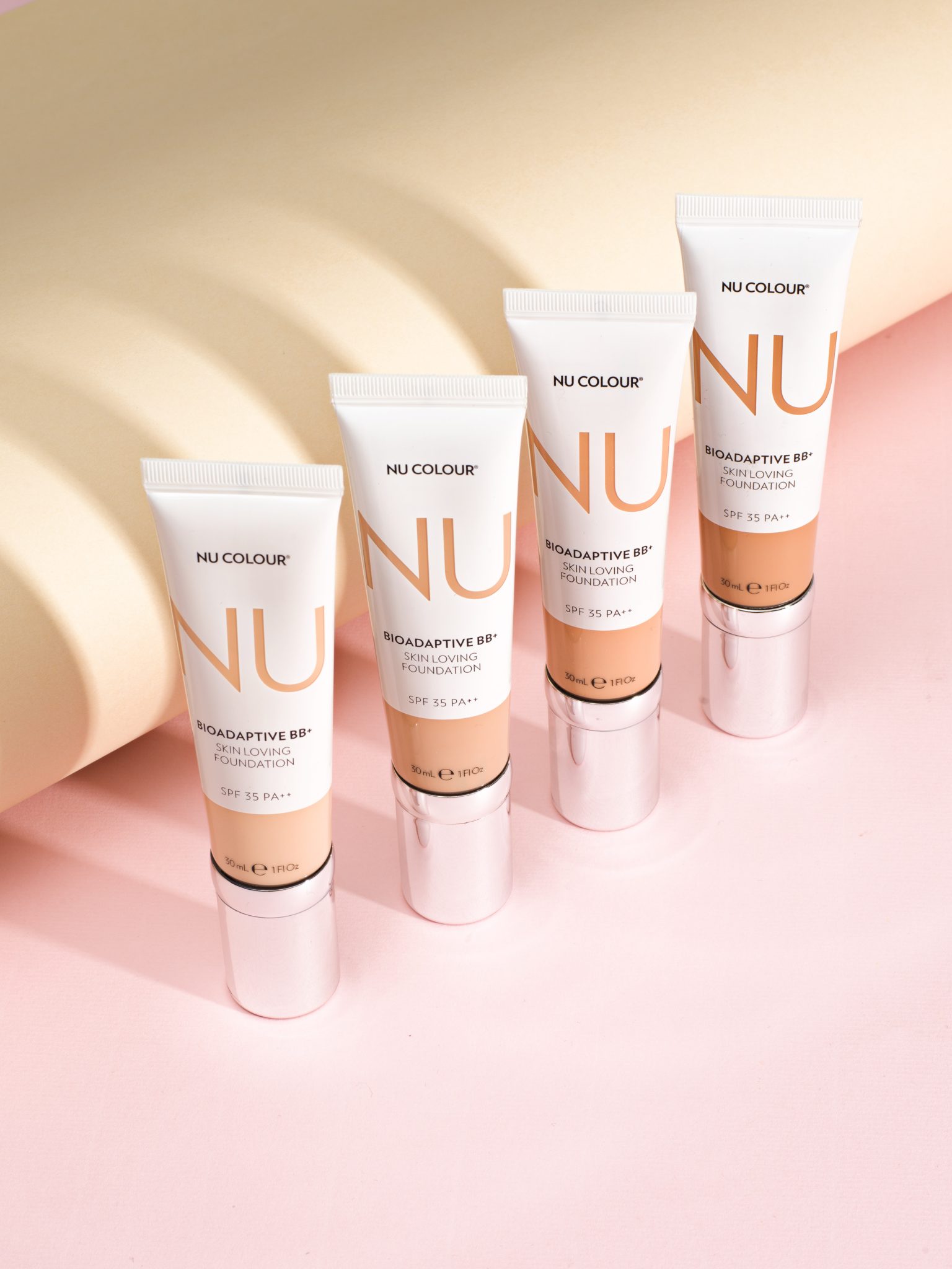 Nu Colour Bioadaptive* BB+ Skin Loving Foundation chestnut AANBIEDING ...